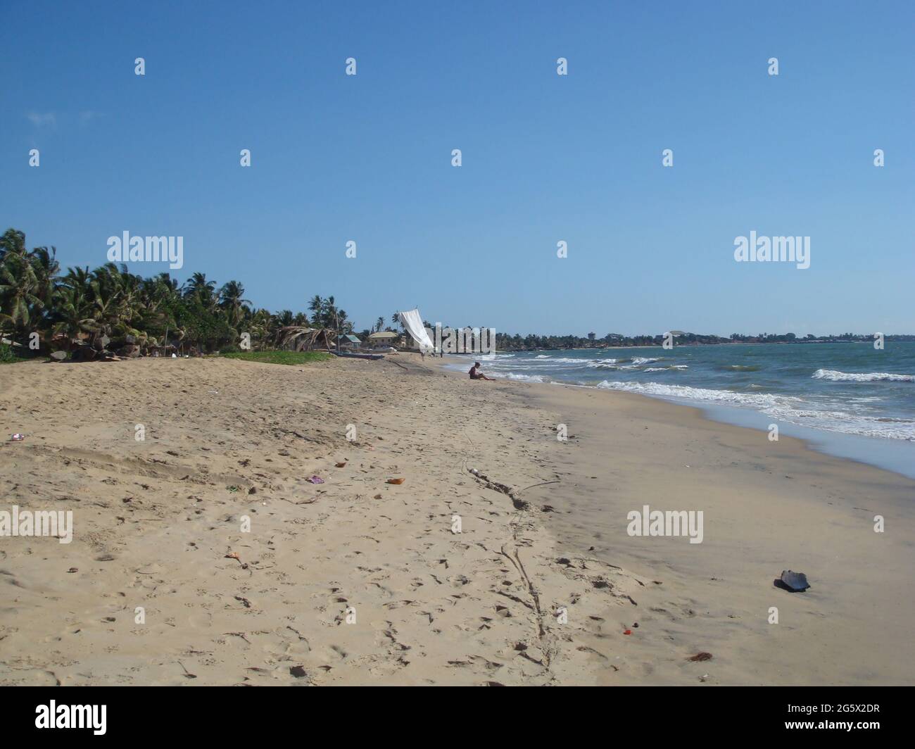 The beach of Negombo in Sri Lanka Stock Photo - Alamy