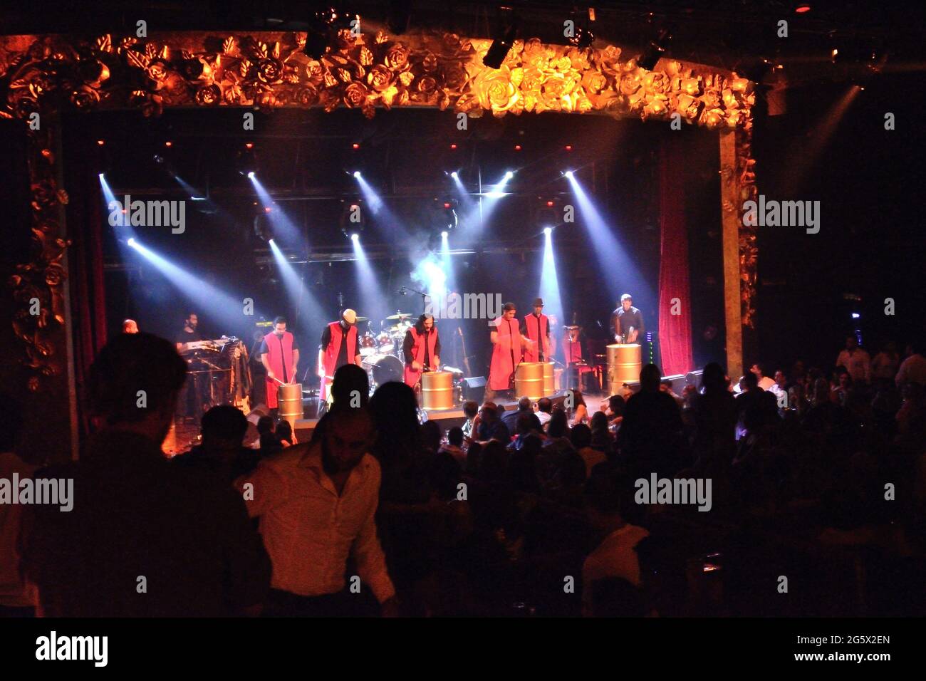 LEBANON. BEIRUT. IN THE DISTRICT OF MINET EL HOSN, THE MUSIC HALL IS ...