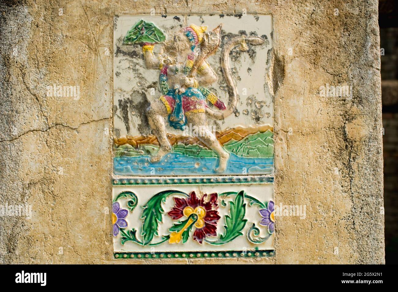 Hanuman wall tile hi-res stock photography and images - Alamy