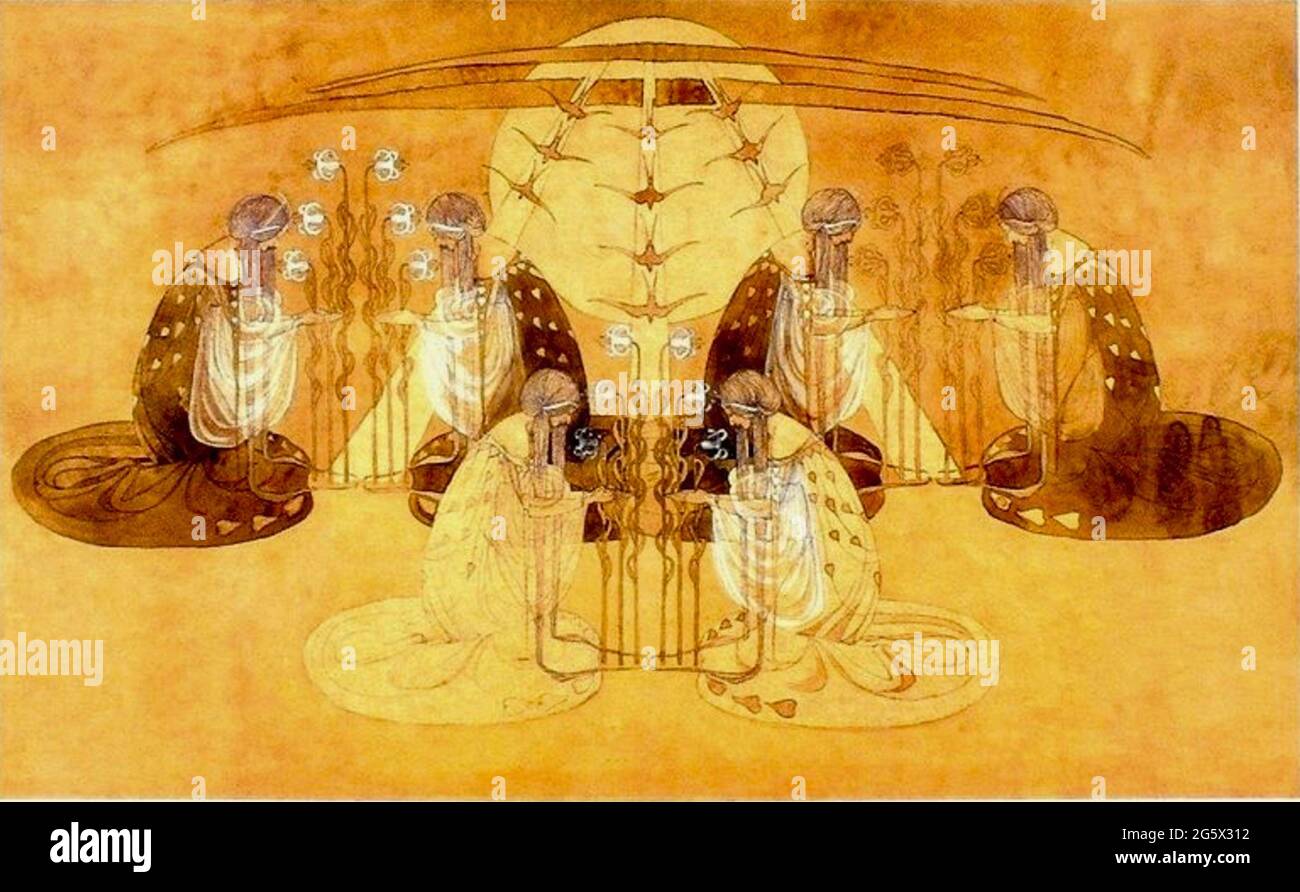 Frances macdonald work of art hi-res stock photography and images - Alamy
