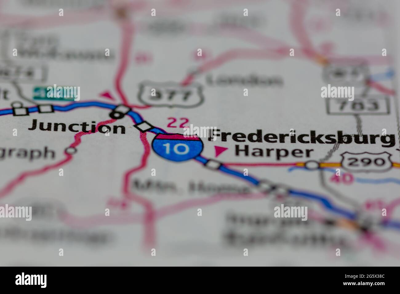 Fredericksburg Texas Map