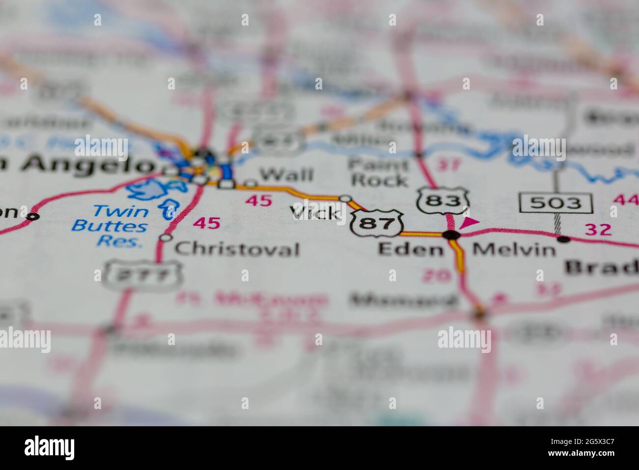Vick map hi-res stock photography and images - Alamy