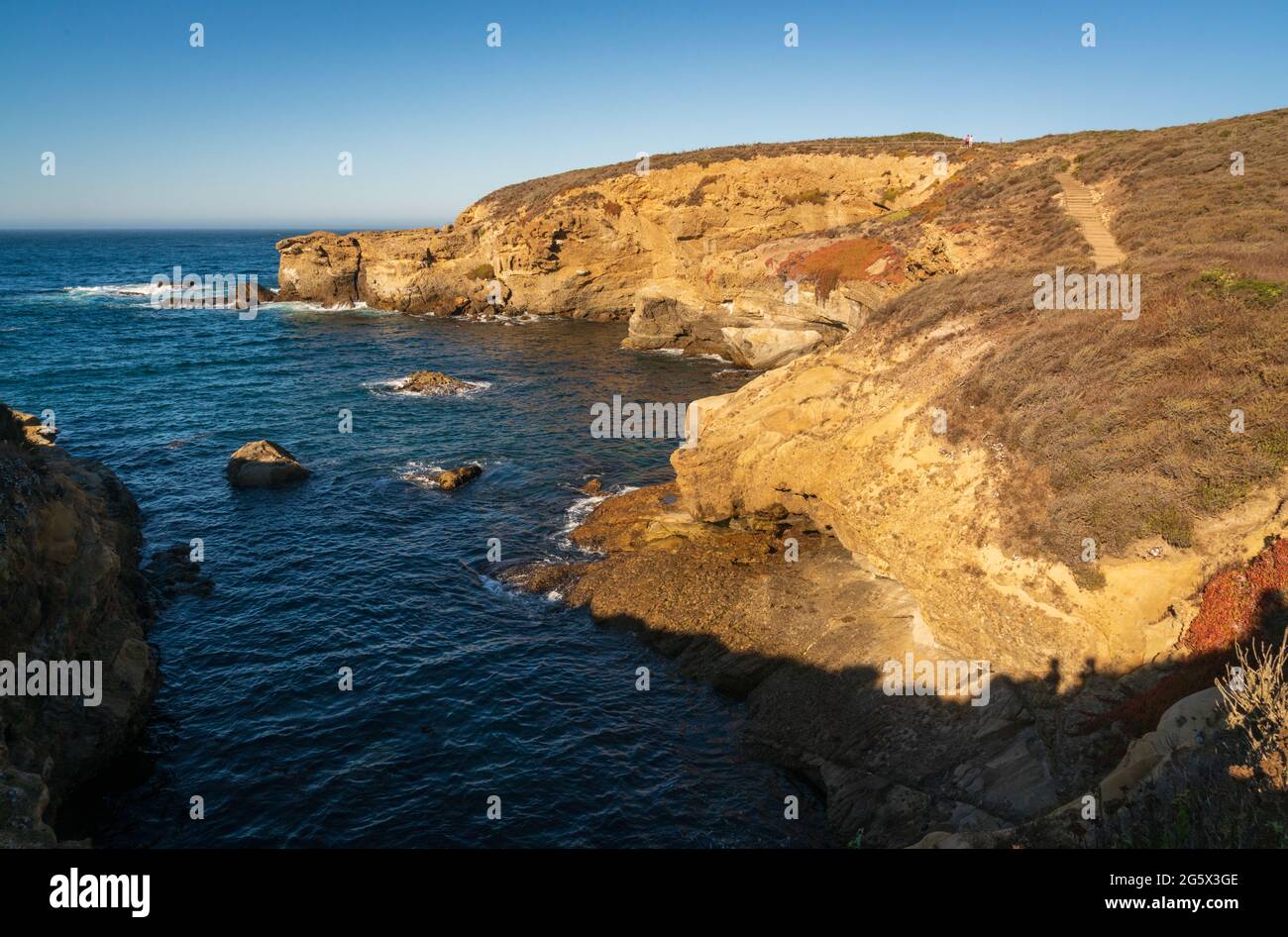 The coast at Point Lobos in California Stock Photo - Alamy