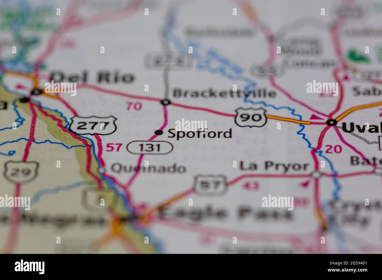 Spofford map hi-res stock photography and images - Alamy