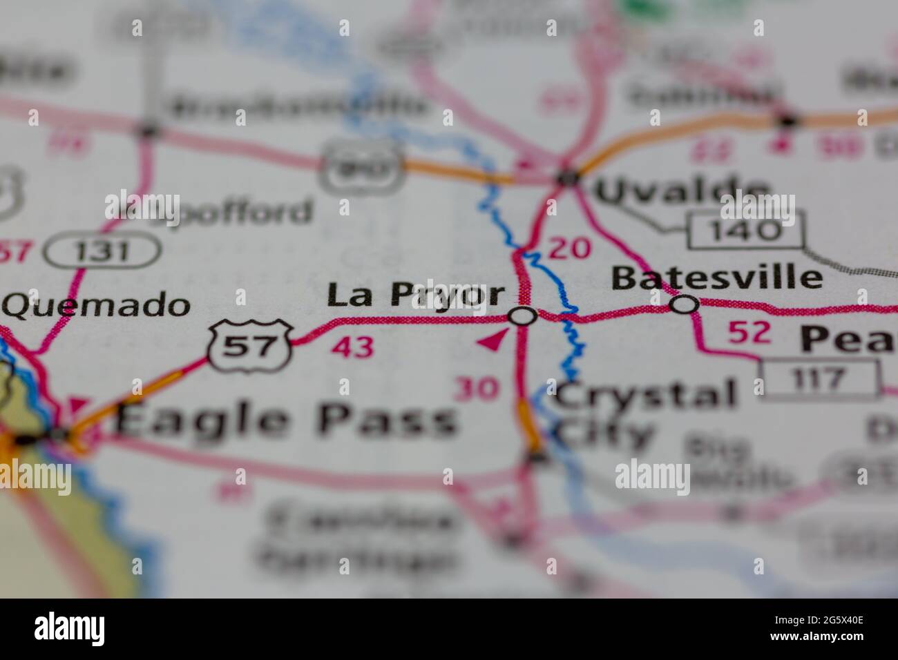Map of pryor hi-res stock photography and images - Alamy