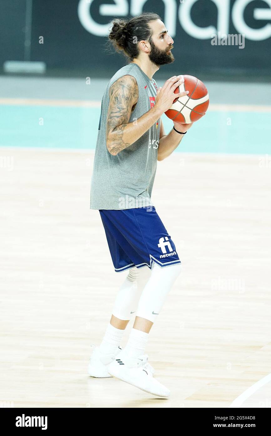 Spain's Ricky Rubio during training session. June 29,2021.(Photo by ...