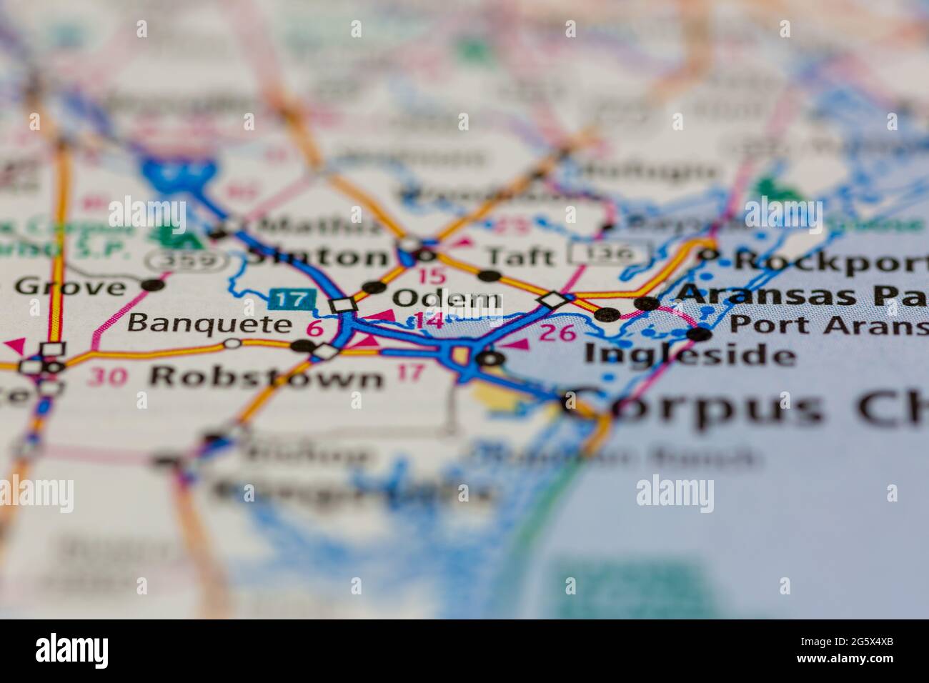 Odem Texas Map at Alma Quirion blog