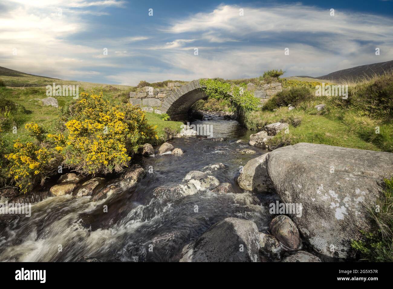 Dunlewey Donegal Ireland Landscape High Resolution Stock Photography ...