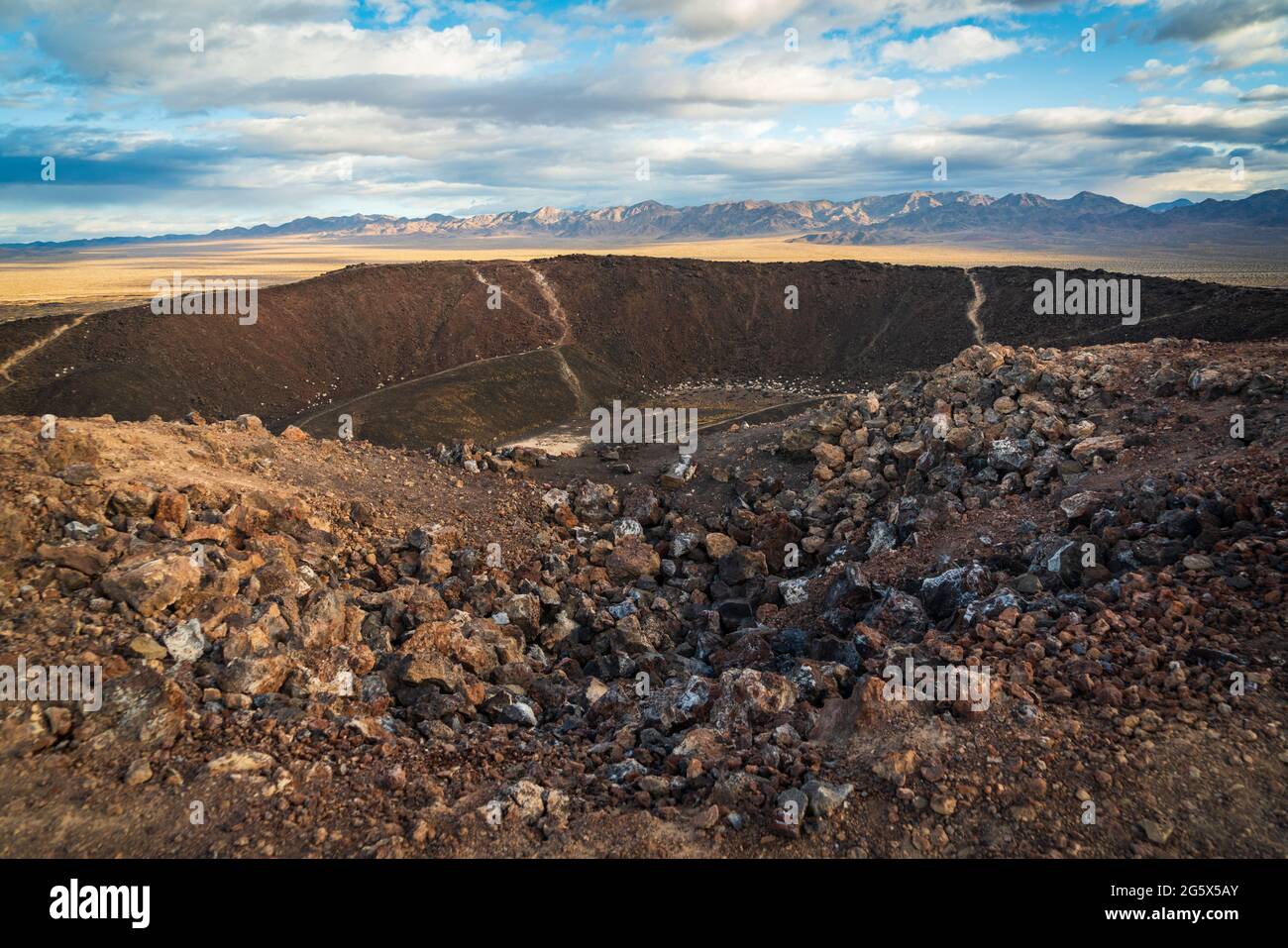Amboy Crater National Natural Landmark High Resolution Stock ...