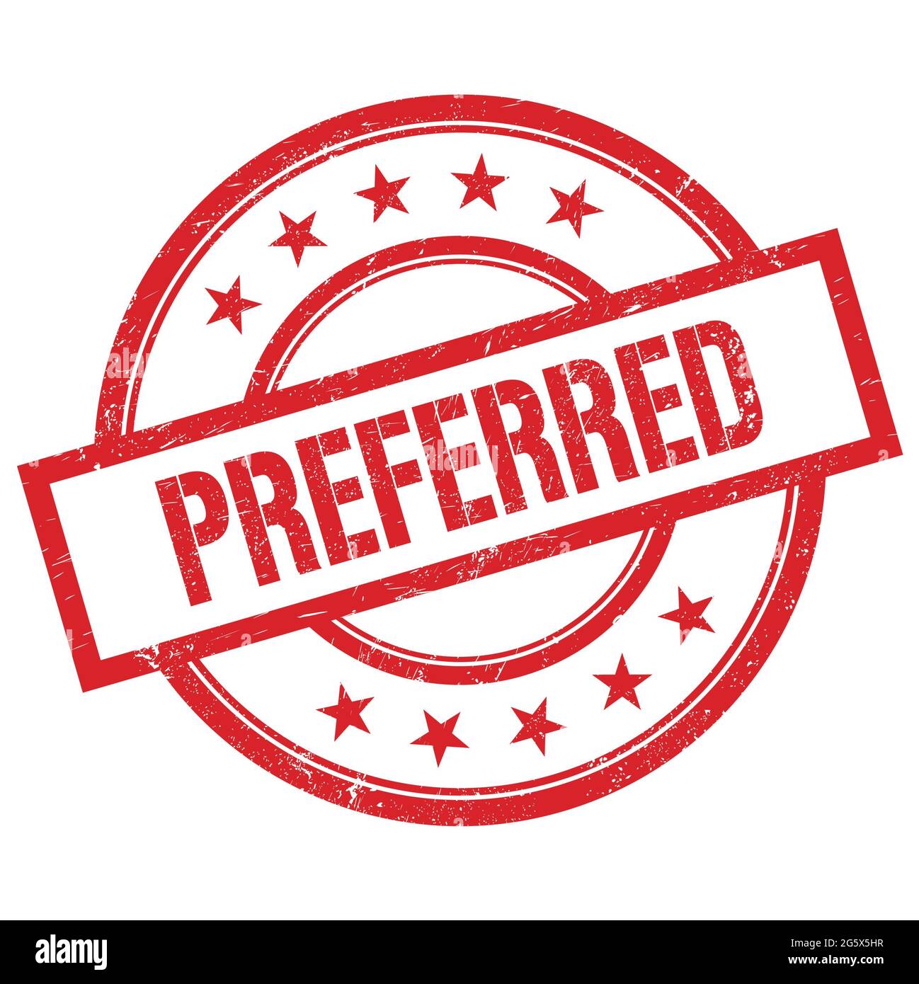 Preferred rubber stamp hi-res stock photography and images - Alamy