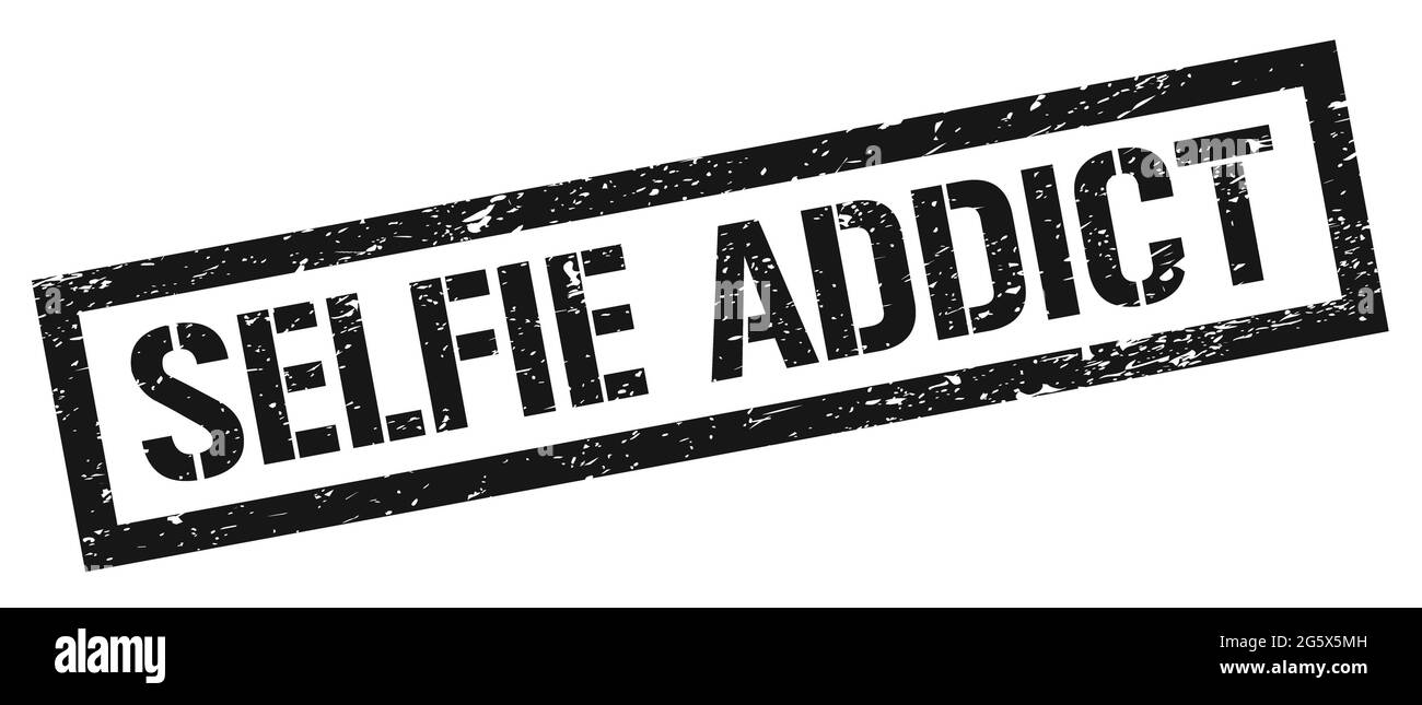 Selfie addict word hi-res stock photography and images - Alamy