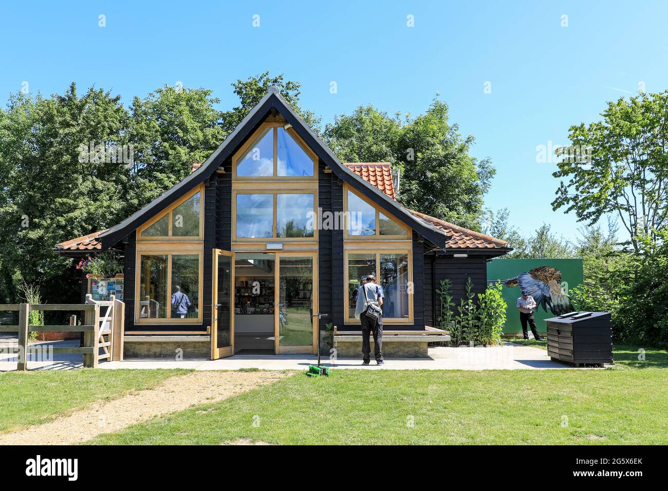 Norfolk Wildlife Trust's Hickling Broad Visitor Centre, Norfolk ...