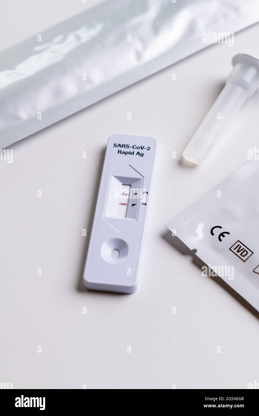 Sars Cov 2 rapid antigen test nasal kit. Self test. test at home ...