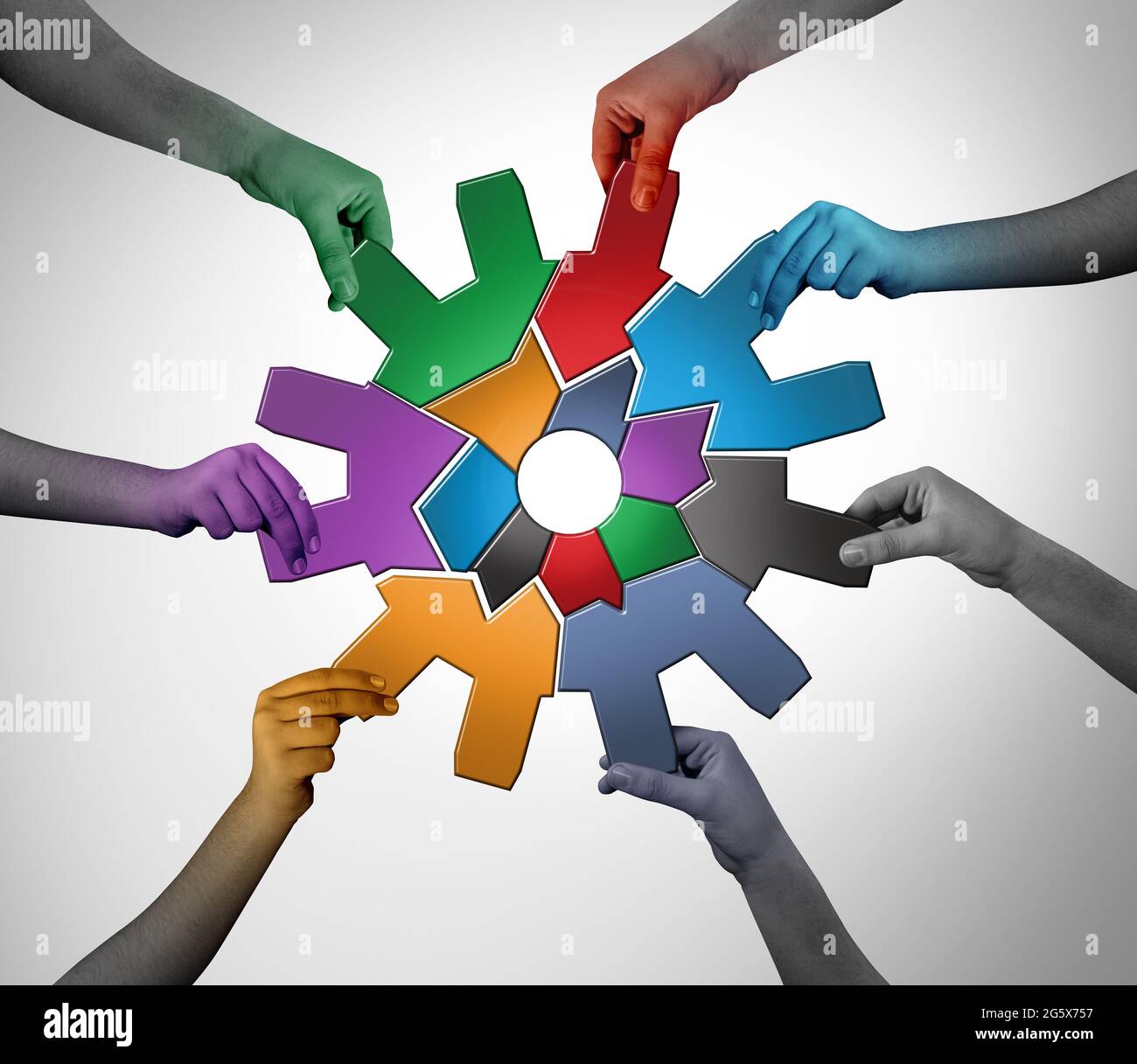 Diverse People Working Together Diverse People Working Together