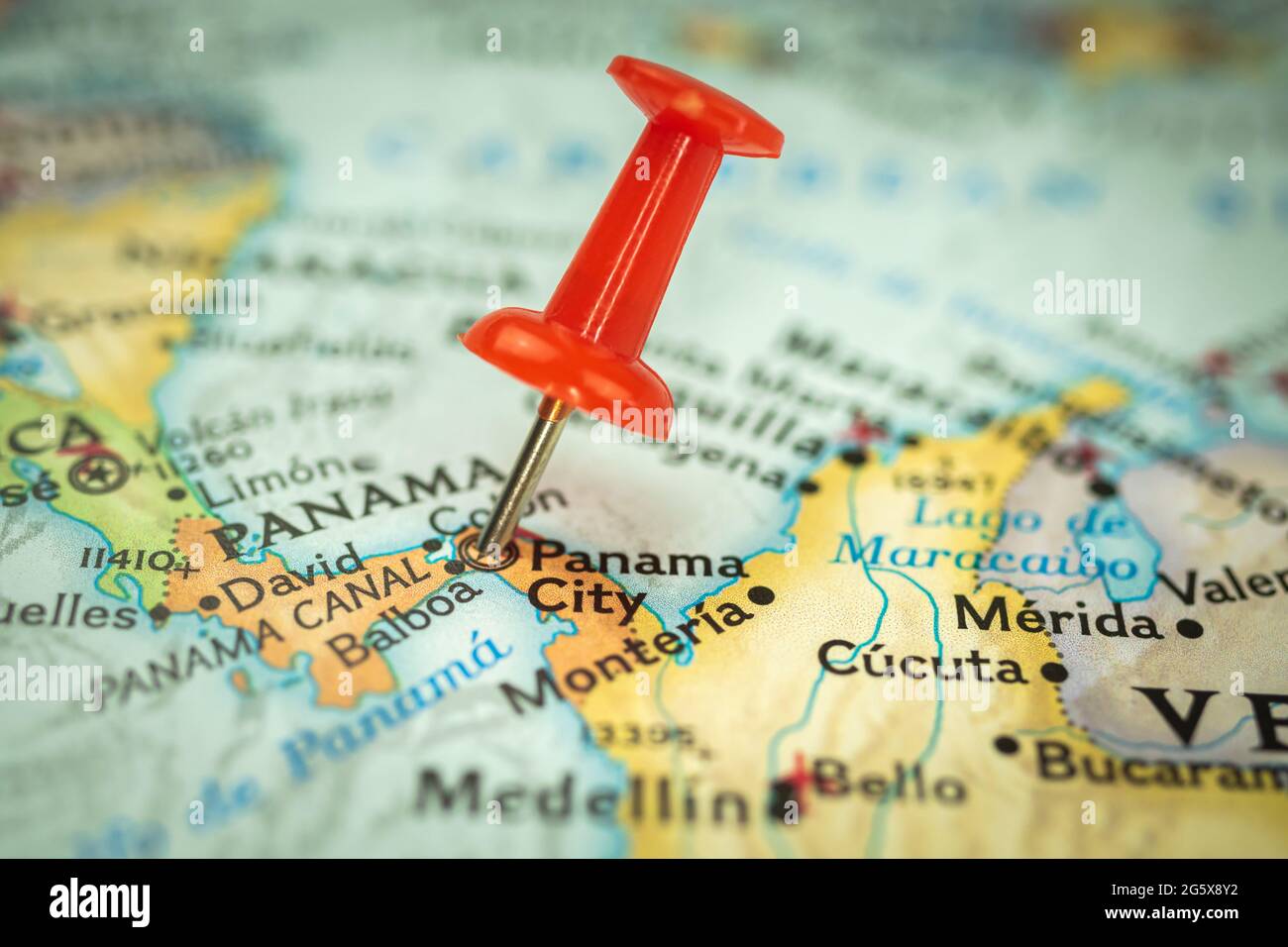 Panama political map capital national hi-res stock photography and ...