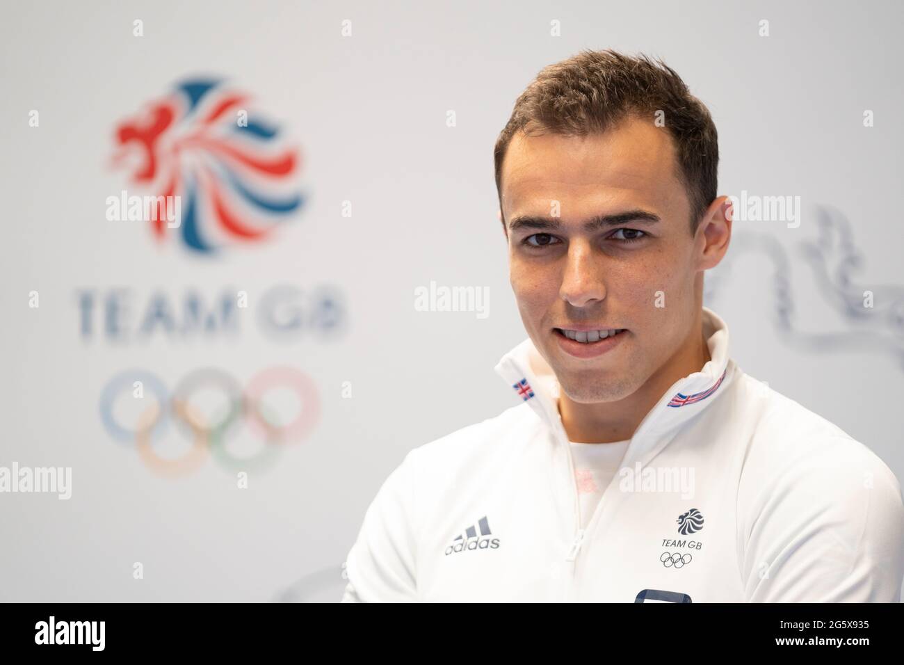 Ryan Owens during a kitting out session for the Tokyo Olympics 2020 at ...
