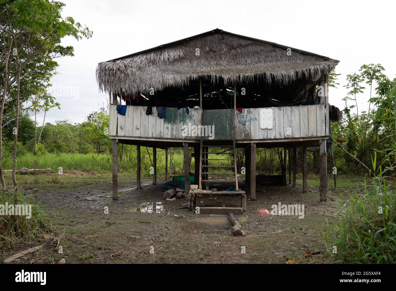 Amazon rainforest homes hi-res stock photography and images - Alamy