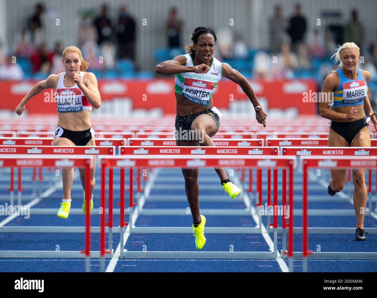 MANCHESTER - ENGLAND 25/27 JUN 21: Jenna Blundell, Tiffany Porter and ...