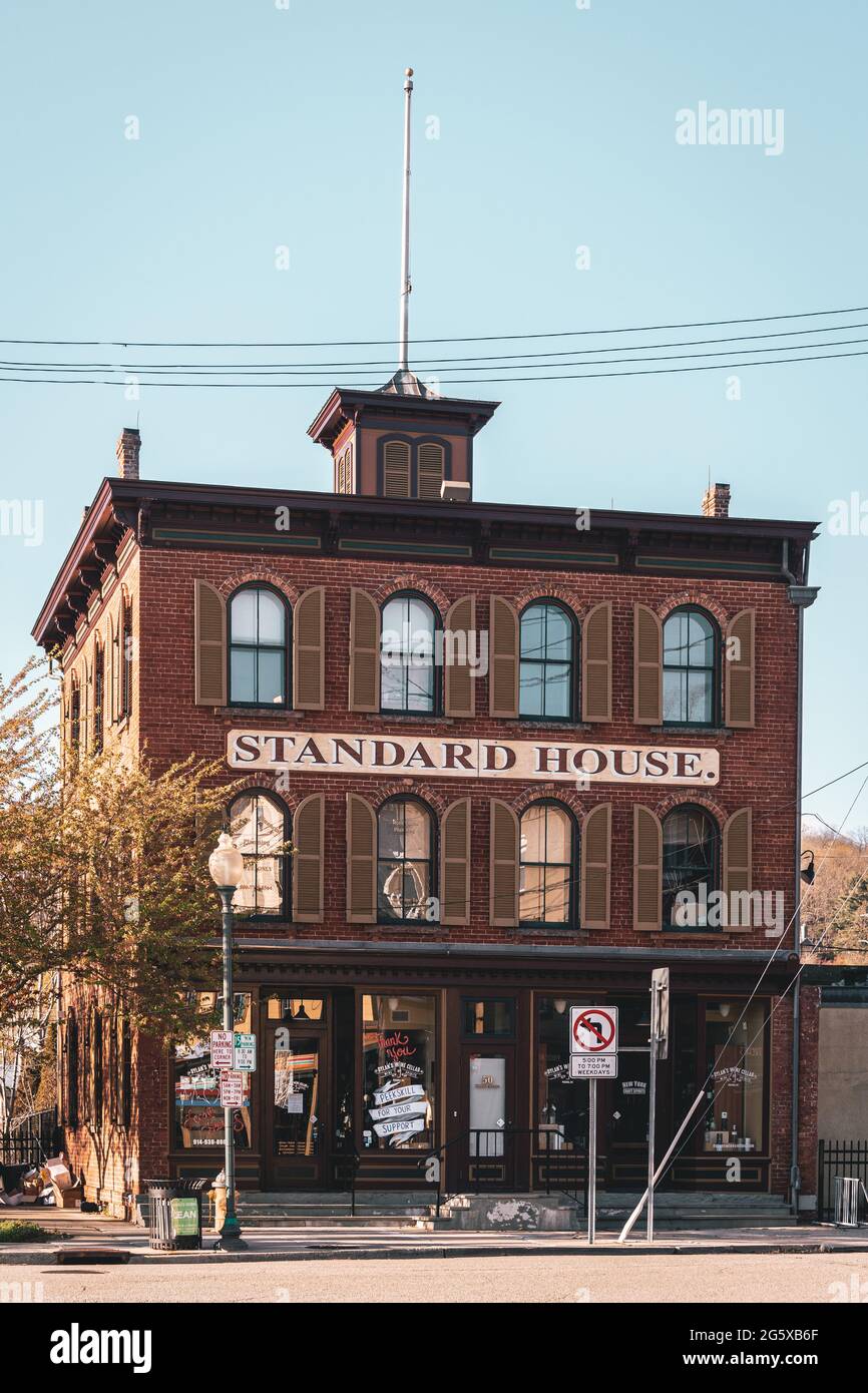 The Standard House in Peekskill, Hudson Valley, New York Stock Photo ...