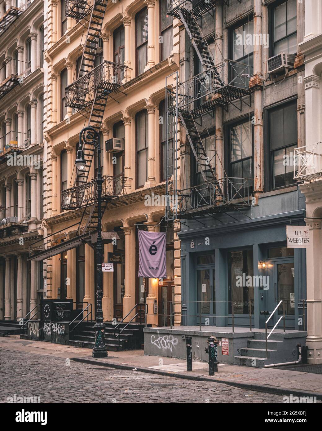 Architecture in Soho, Manhattan, New York City Stock Photo - Alamy