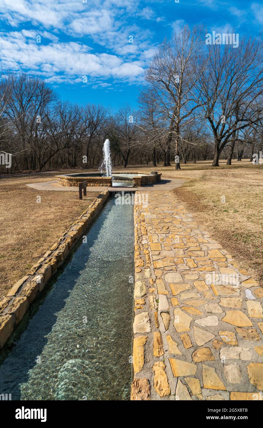 Chickasaw National Recreation Area During Fall Stock Photo - Alamy