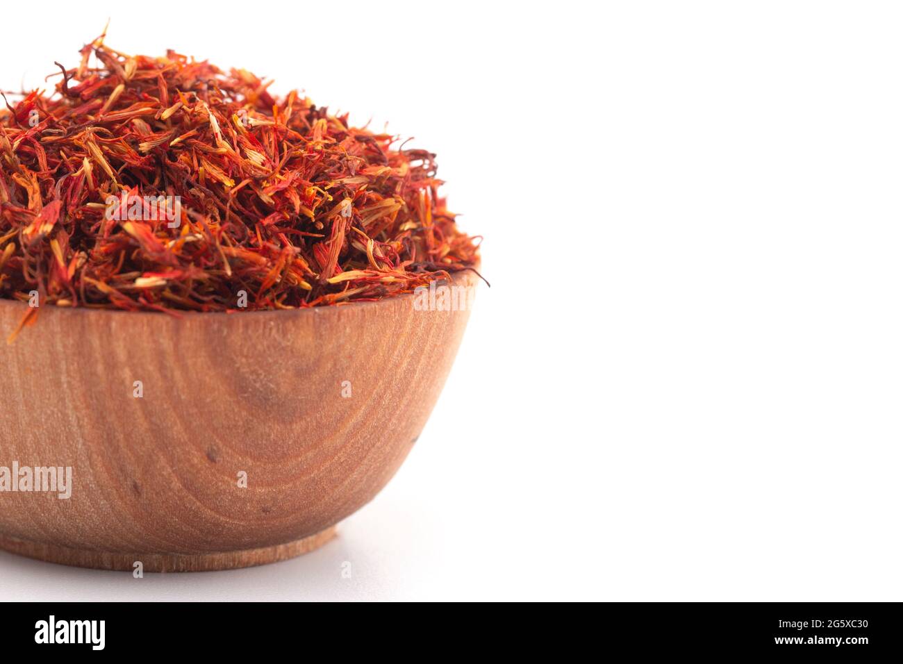 The Beautiful Red Spice of the Saffron Flower Stock Photo - Alamy