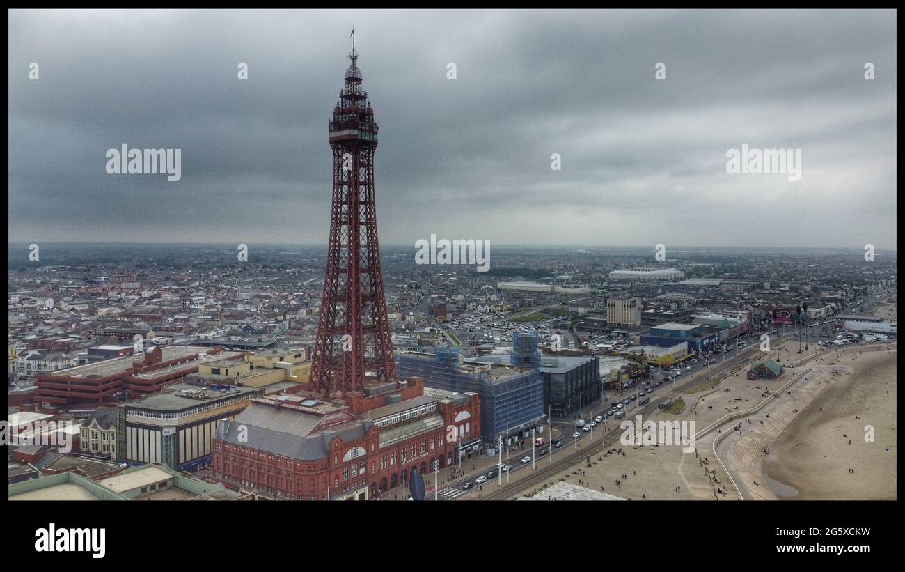 Drone photography of merseyside Stock Photo - Alamy