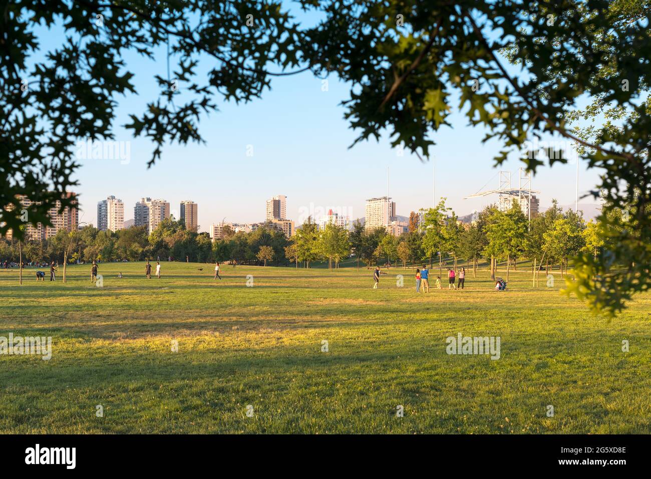 O'higgins park santiago de chile hi-res stock photography and images ...