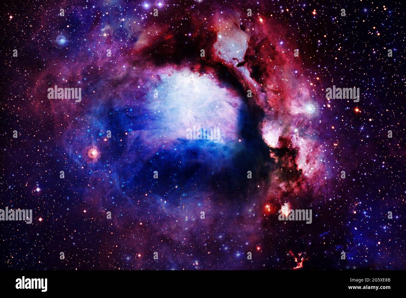 Cluster of stars. Starfield. Nebula. Elements of this image furnished ...