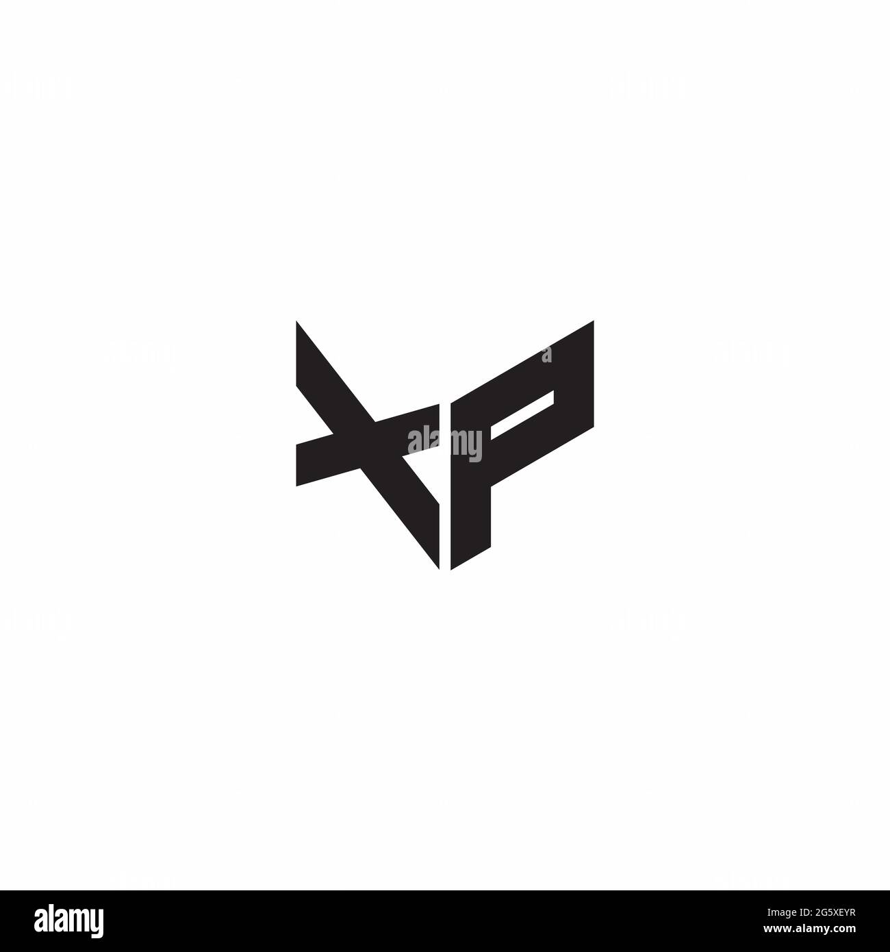 Letter xp logo hi-res stock photography and images - Alamy