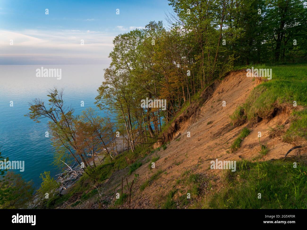 The Coast line of Lake Erie in Erie County Stock Photo - Alamy