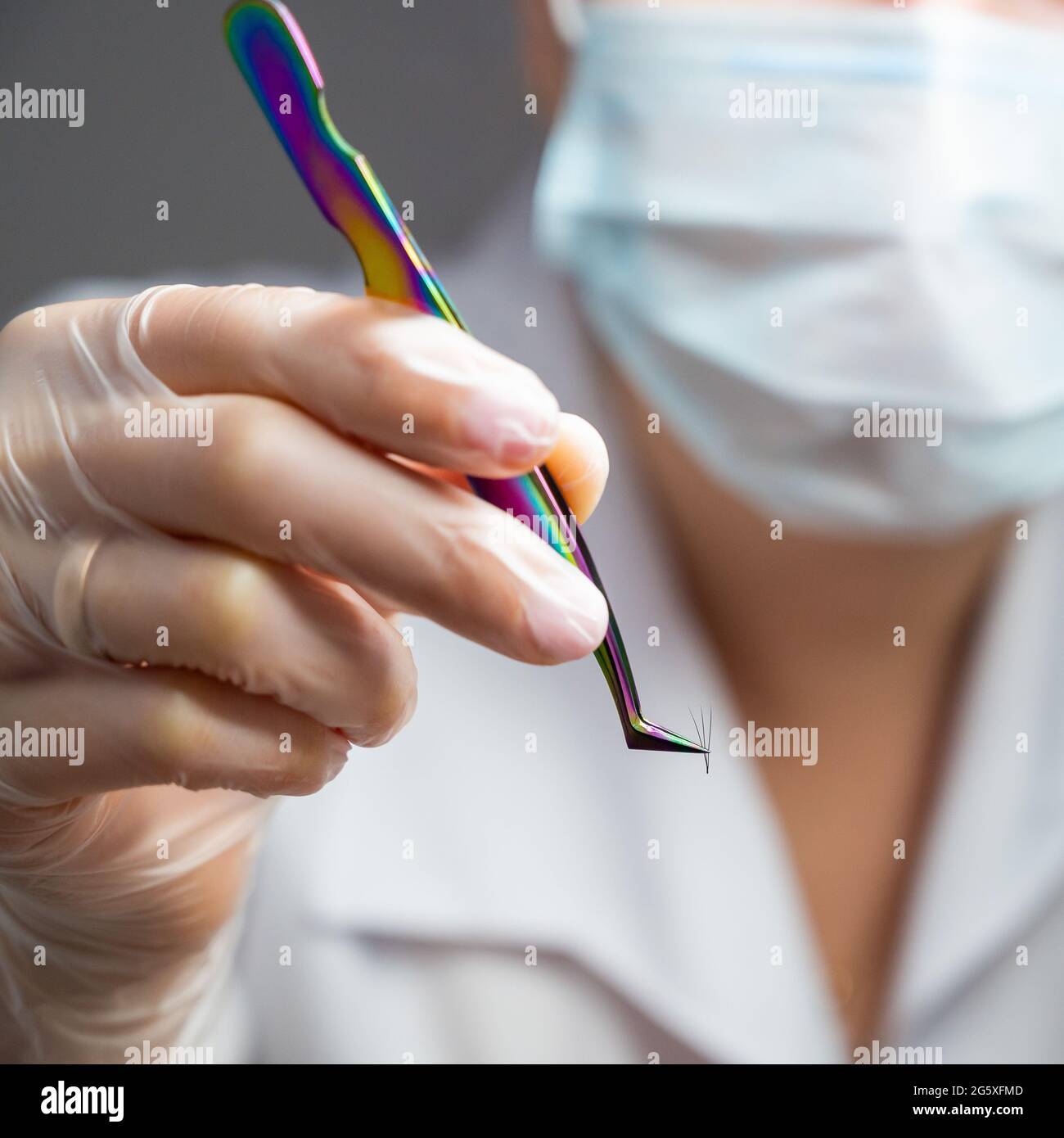 Lash extensions hi-res stock photography and images - Alamy