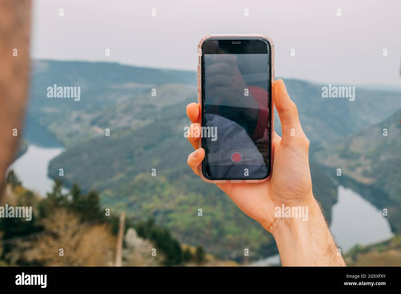 Phone recording hi-res stock photography and images - Alamy