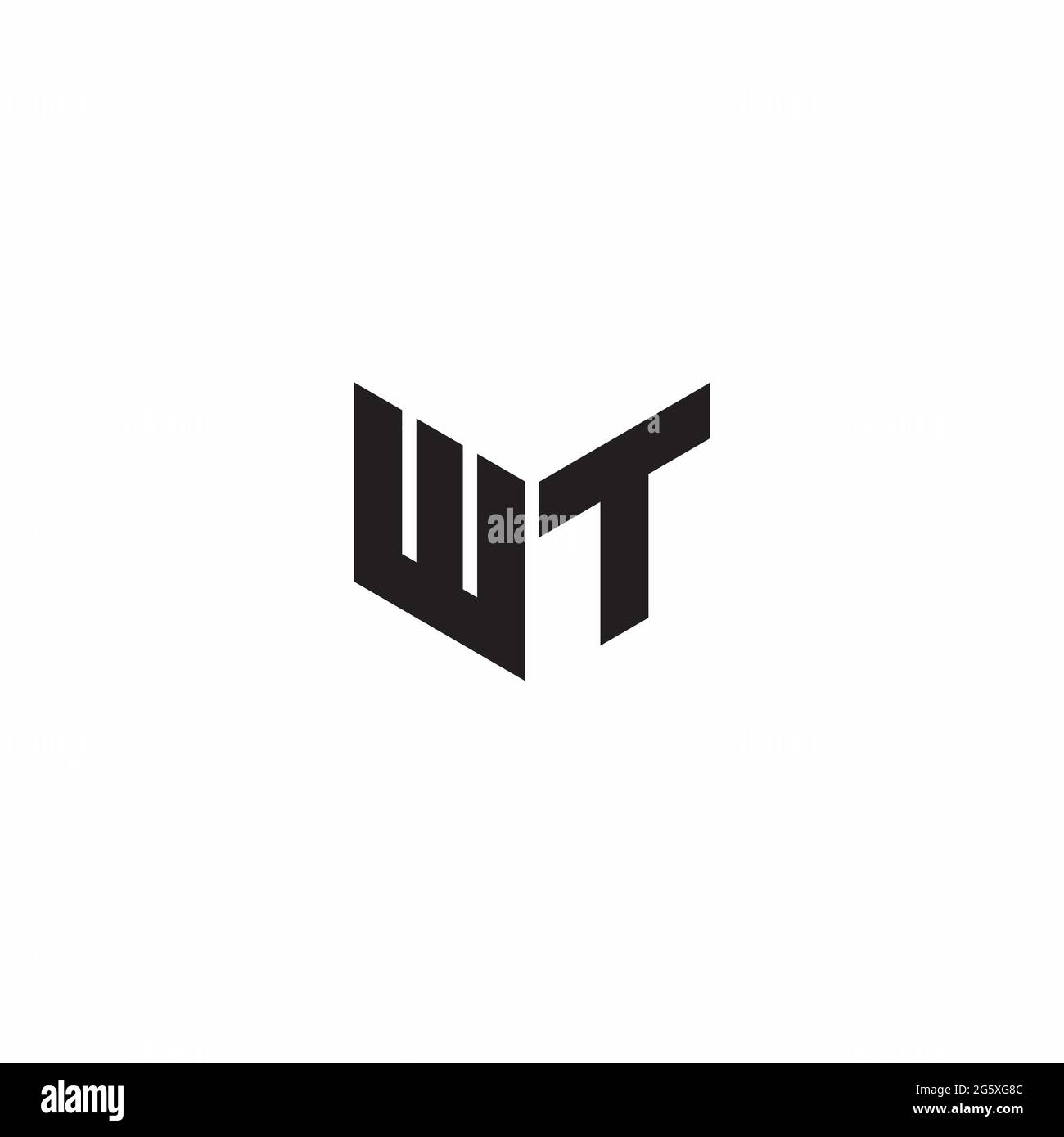 Tw letter logo Cut Out Stock Images & Pictures - Alamy