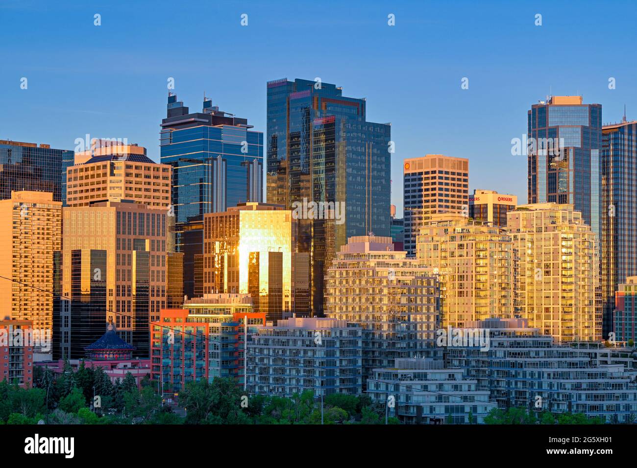 City skyline calgary hi-res stock photography and images - Alamy