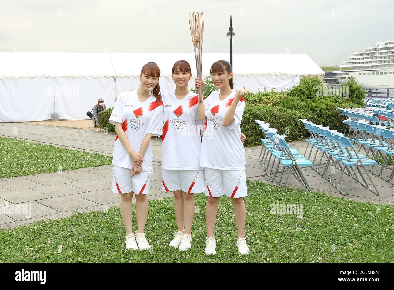 Kanagawa, Japan. 30th June, 2021. Japanese singer Ayaka Sasaki ...