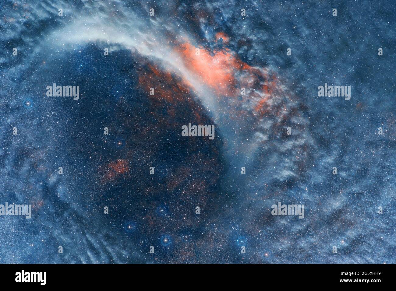 Deep space. Awesome science fiction render. Elements of this image ...