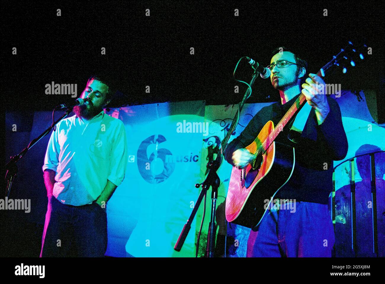 James Mercer musician and lead singer of The Shins, performing at the ...