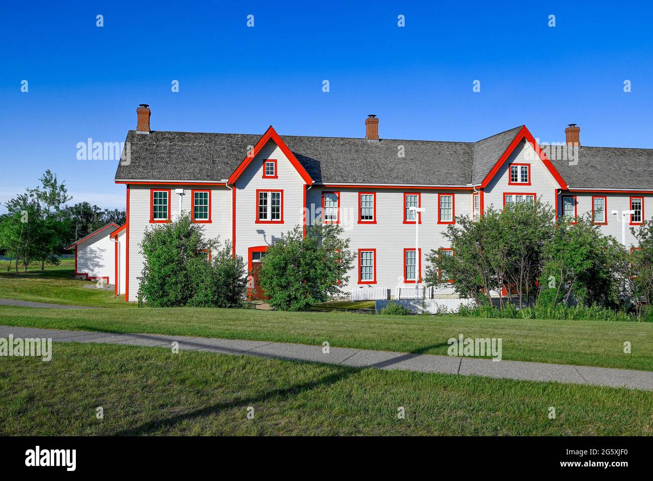 Northwest Mounted Police, 1888 Barracks, Interpretive Centre, Fort ...