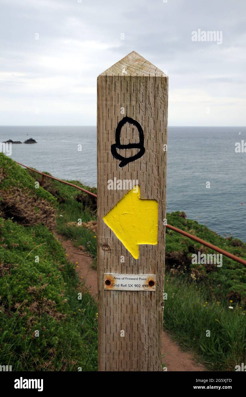 Coastal path emblem hi-res stock photography and images - Alamy
