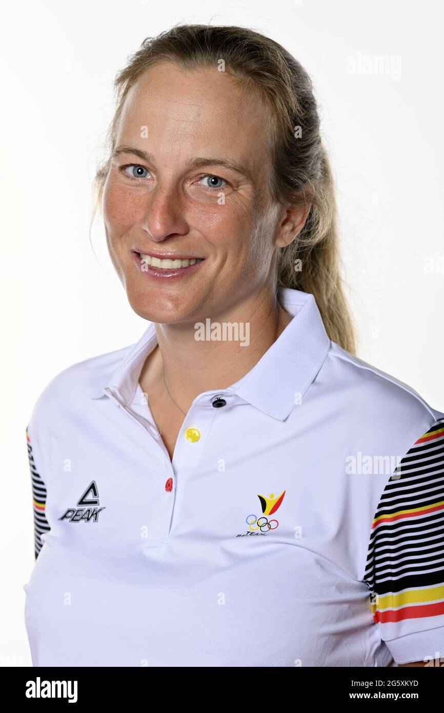 Lara De Liedekerke pictured during a photoshoot for the Belgian Olympic ...