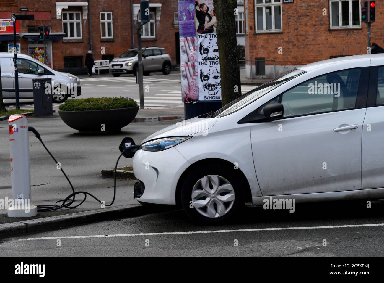 Copenhagen /Denmark./ 18..March 2019/French electric car park for ...