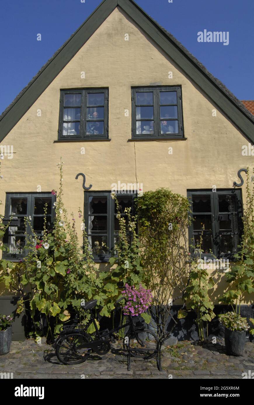 Dragor/Copenhagen/Denmark/ 20 August 2015 Dragoer four century old ...