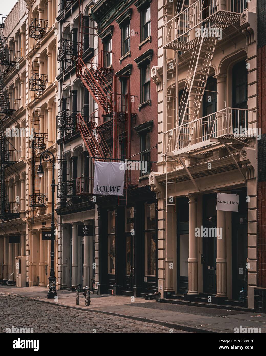 Architecture in Soho, Manhattan, New York City Stock Photo - Alamy