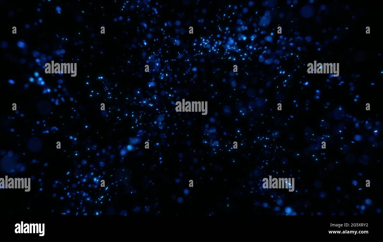 Blinking particles turbulent vortex. Swirl sparkles explosion ...