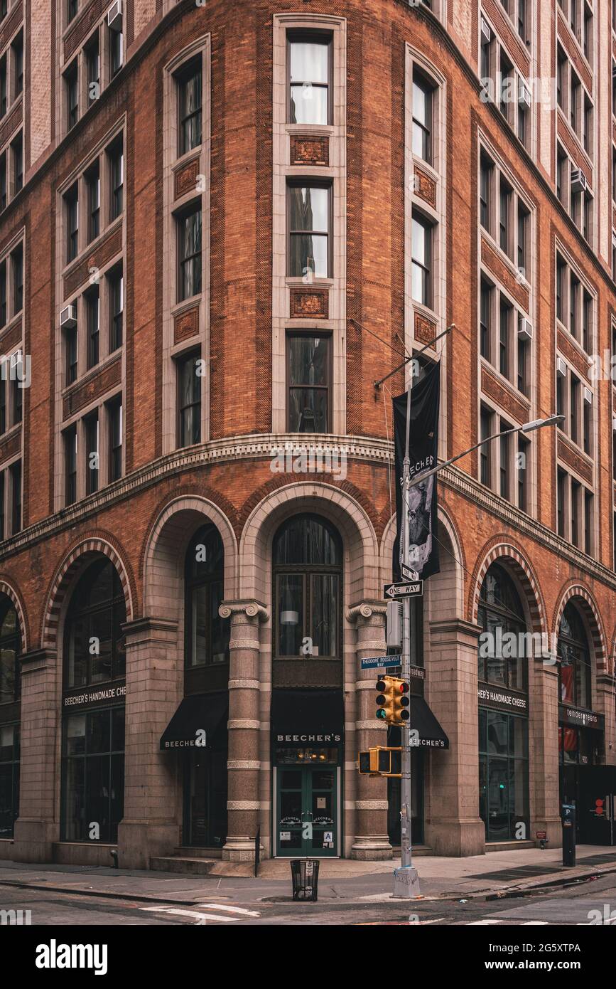 Historic architecture in the Flatiron District, Manhattan, New York ...