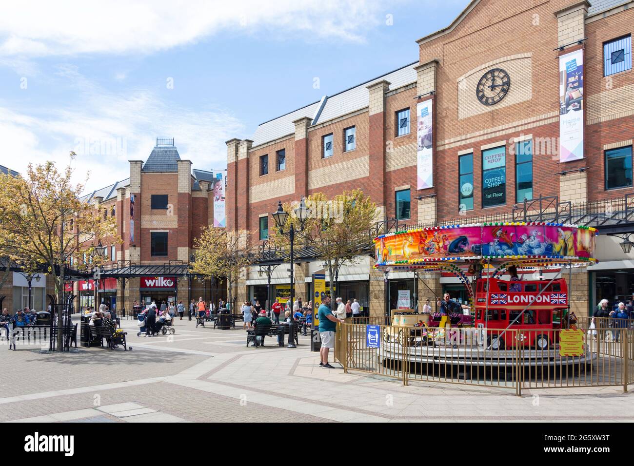 Childrens carousel captain cook square shopping centre middlesb hi-res ...