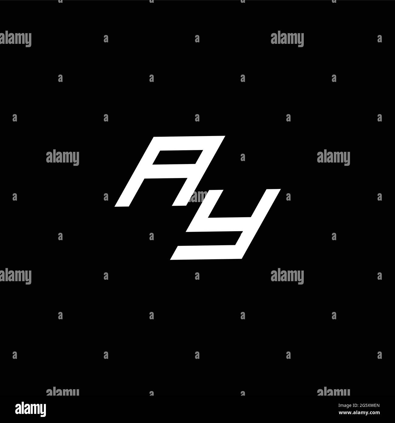 Ay icon logo hi-res stock photography and images - Alamy