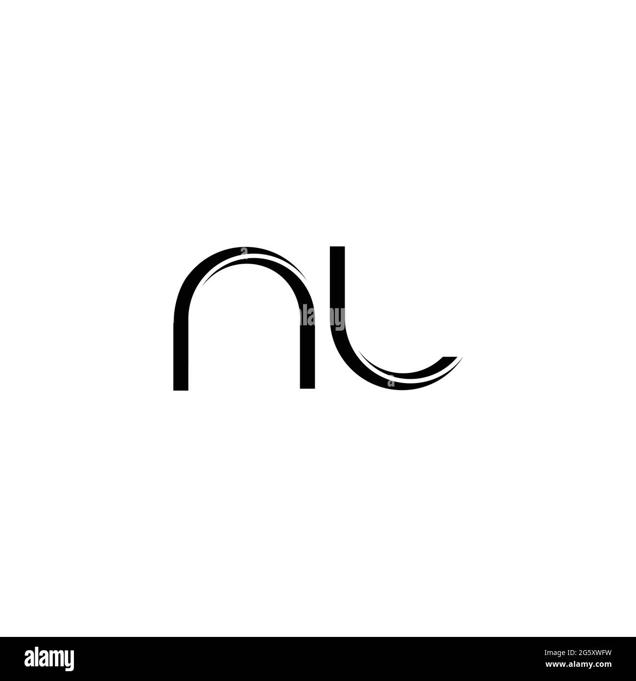 Nl logo Stock Vector Images - Alamy