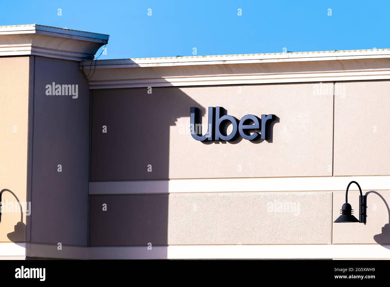 Orlando, USA - January 16, 2021: Florida city with closeup of sign and ...